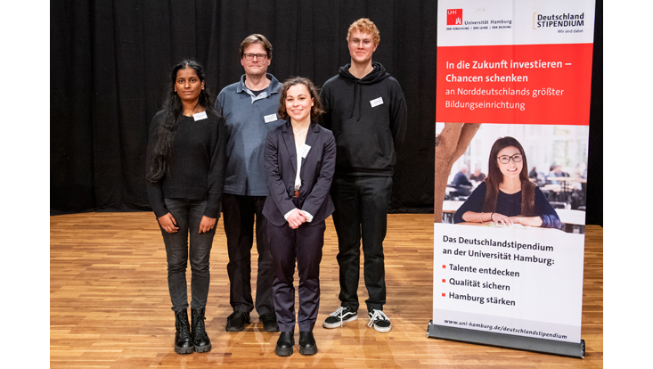 Verleihung der Deutschlandstipendien 2023 : Fachbereich Chemie : Universität Hamburg